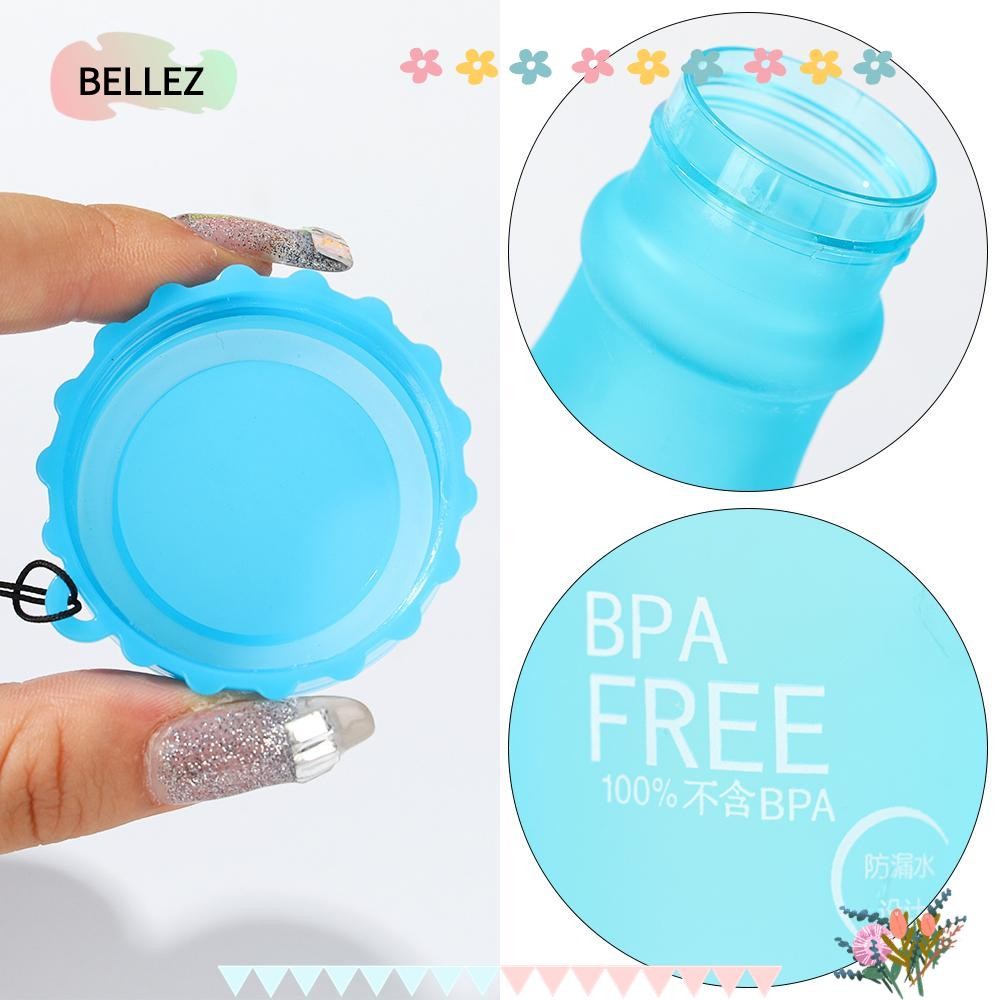 Bellez 550ml ขวดน้ํา Unbreakable พลาสติกทนทานถ้วยภาษาโง่ | Shopee Thailand