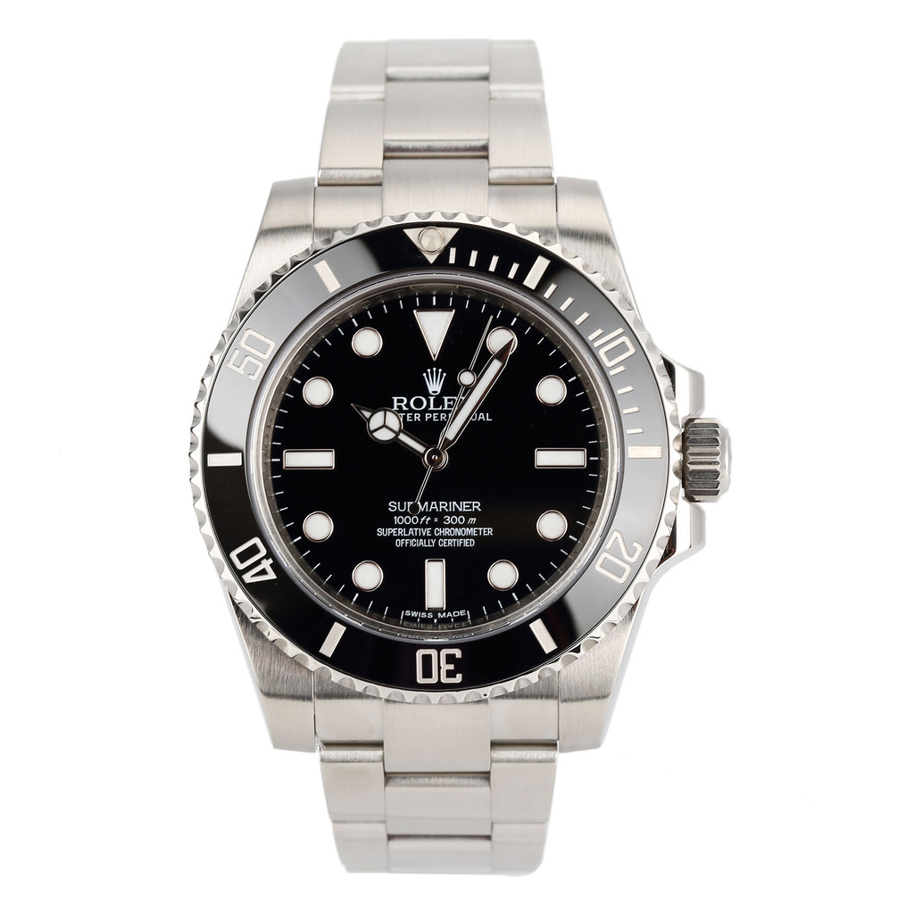 กล่องกล่องใบรับรอง Rolex Submariner Type Calendarless Black Water Ghost ...