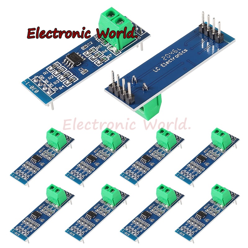 โมดูลรับส่งสัญญาณ TTL UART Serial เป็น RS-485 สําหรับ Arduino MAX485 ...