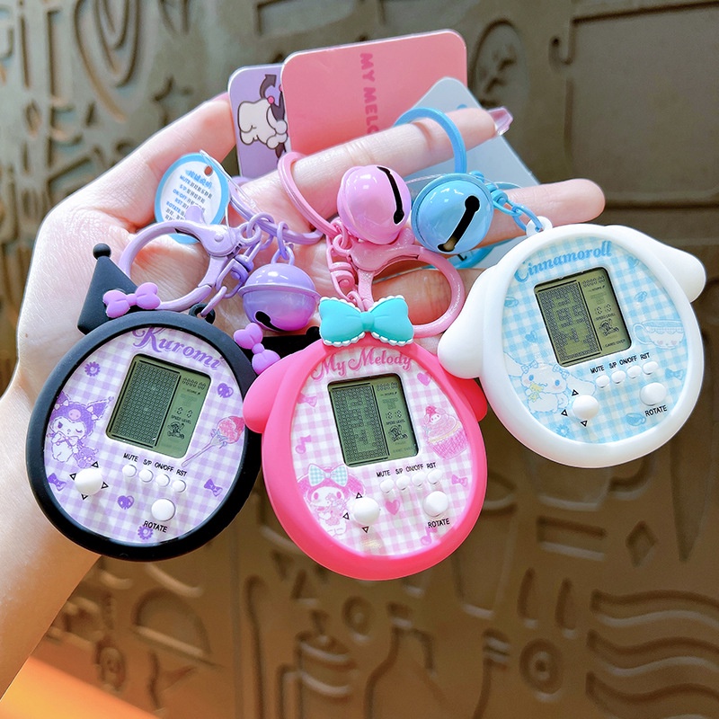 ของแท้ พวงกุญแจ จี้คอนโซลเกม Sanrio Star Tea Party Tetris | Shopee Thailand