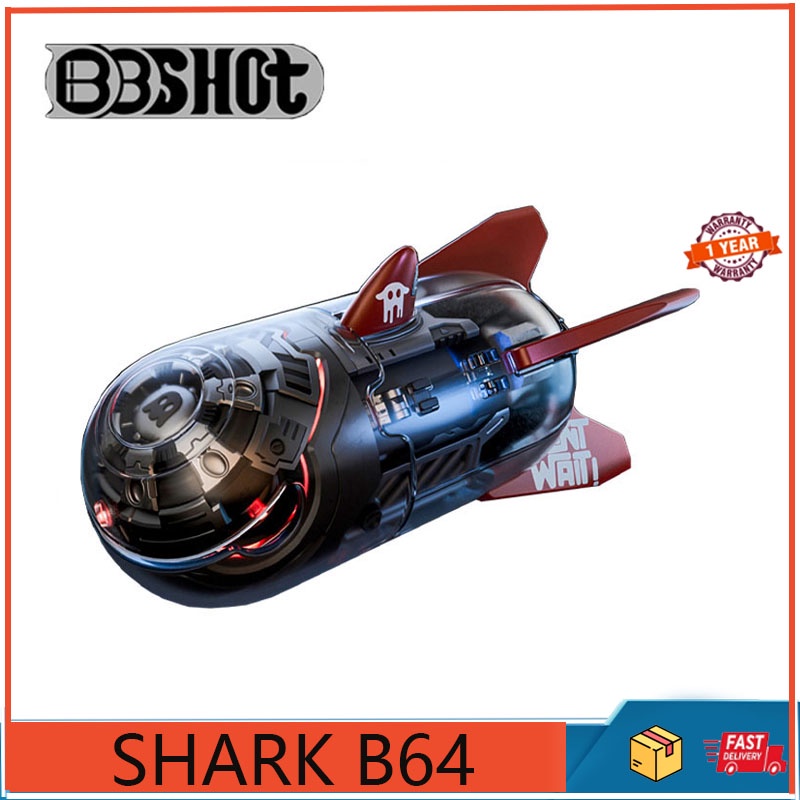 (พร้อมส่ง)BBSHOT Bin BOY Shark B64 เครื่องเล่นจรวดฉลาม | Shopee Thailand