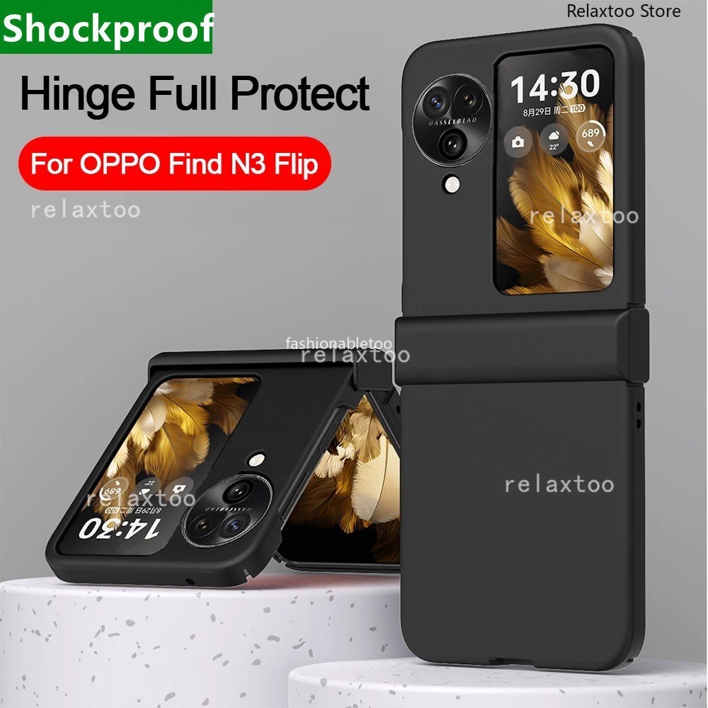 เคสโทรศัพท์มือถือ ป้องกันเลนส์กล้อง กันกระแทก สําหรับ Oppo Find N3 Flip N3Flip FindN3 Flip ...
