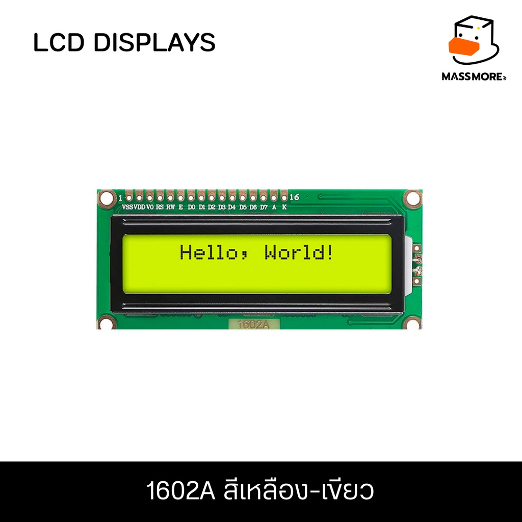 หน้าจอ LCD Display 1602A 20004A IIC,I2c หน้าจอผลึกเหลว ขนาด 16x2 และ ...