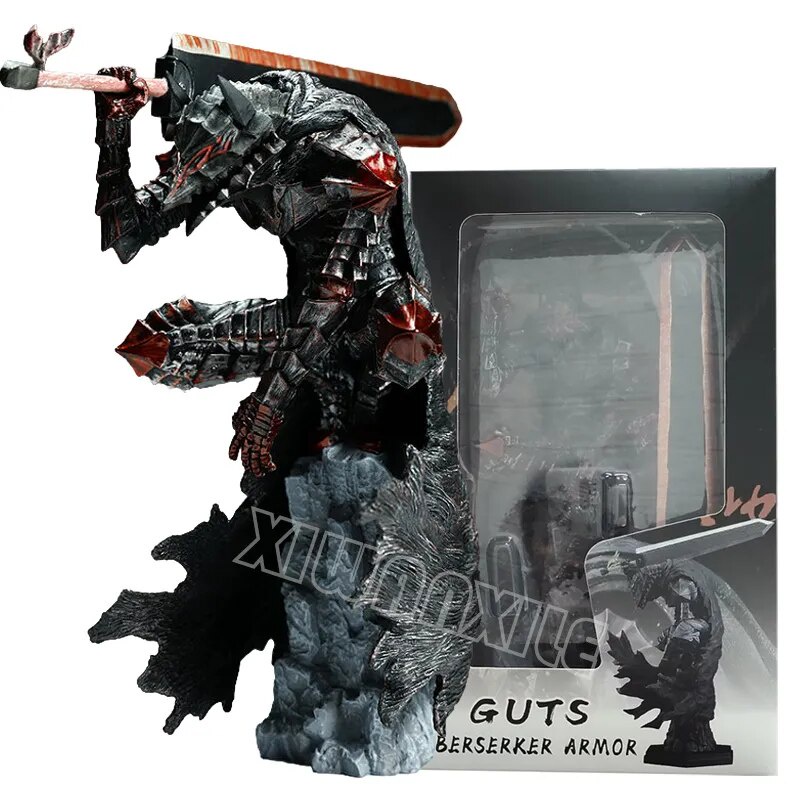 25cm Berserk Guts L Anime Figure Guts Berserker Armor Action Figure ...