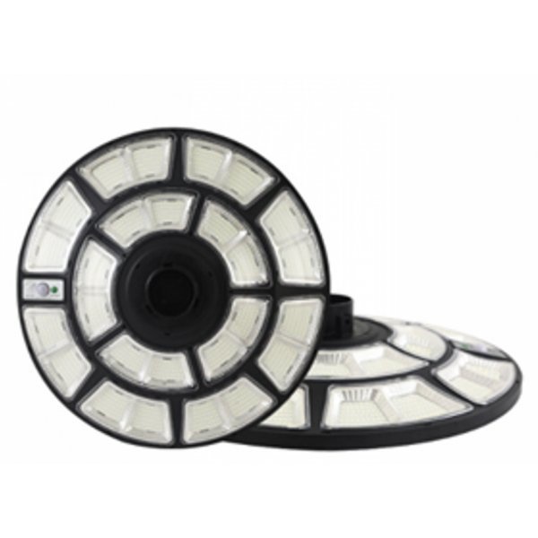 EILON โคมไฟสนาม UFO โซลาร์เซลล์ 300W รุ่น ETYN-TYD-WL300W แสงเดย์ไลท์ สีดำ (เฉพาะตัวโคม ...