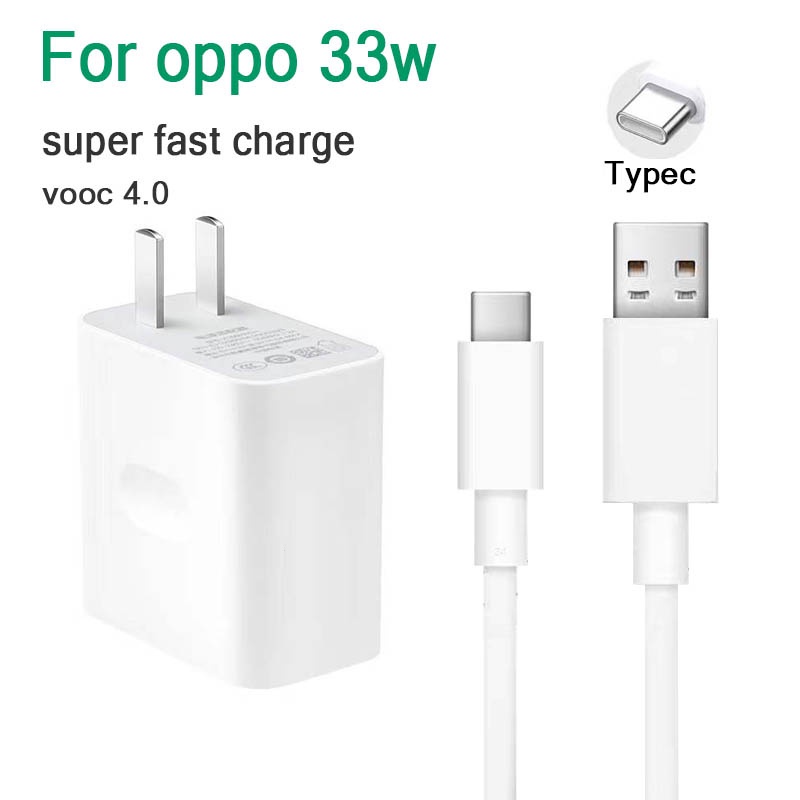 สายชาร์จ Oppo typec Oppo 20W 33W VOOC ชาร์จเร็วมาก สําหรับ Oppo รับประกัน 1 ปีทั้งหมด | Shopee ...