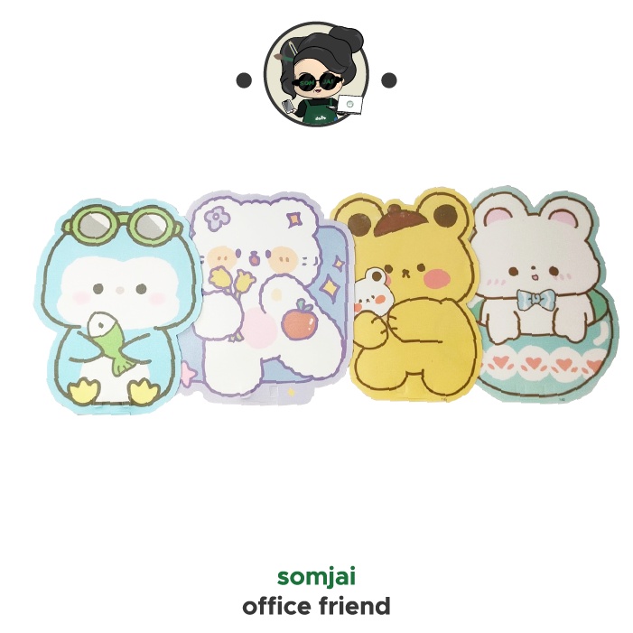 Somjai Selected พัดพลาสติก(คละลาย) | Shopee Thailand