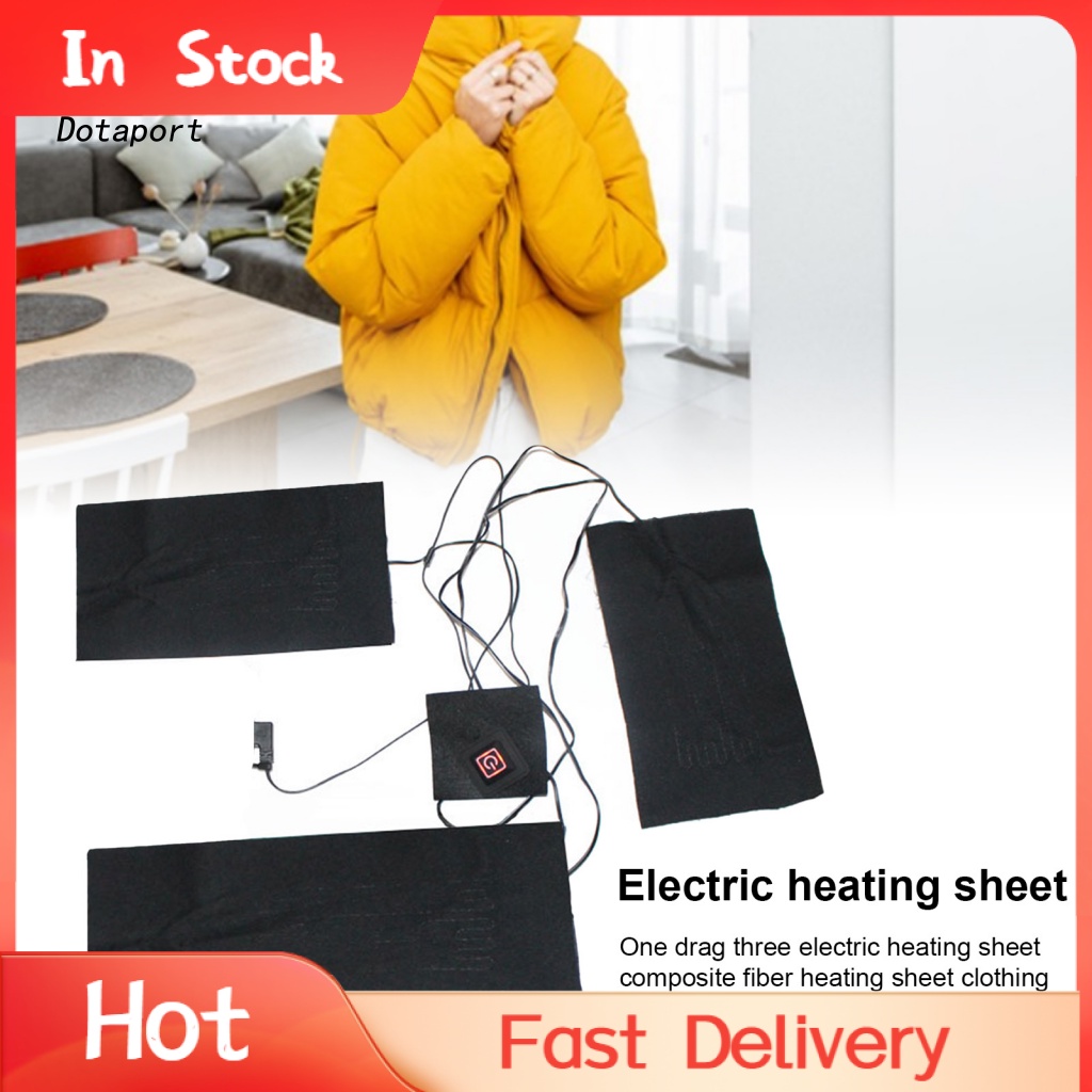 Kddt- แผ่นทําความร้อน ประหยัดพลังงาน เรียบง่าย สําหรับเสื้อแจ็กเก็ต ...