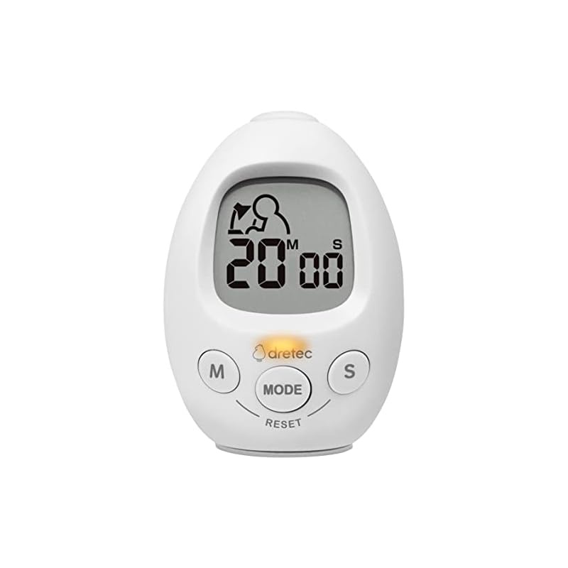 dretec Study Egg Interval Timer Study Repeat Sports Training Sports Clock Mute Light ...