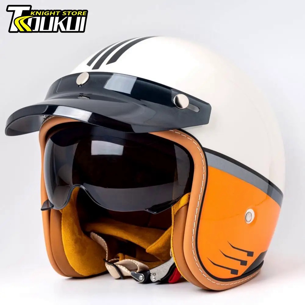 Helmet Motorcycle Scooter Capacete De Moto Scooter Helmet Four Seasons ...