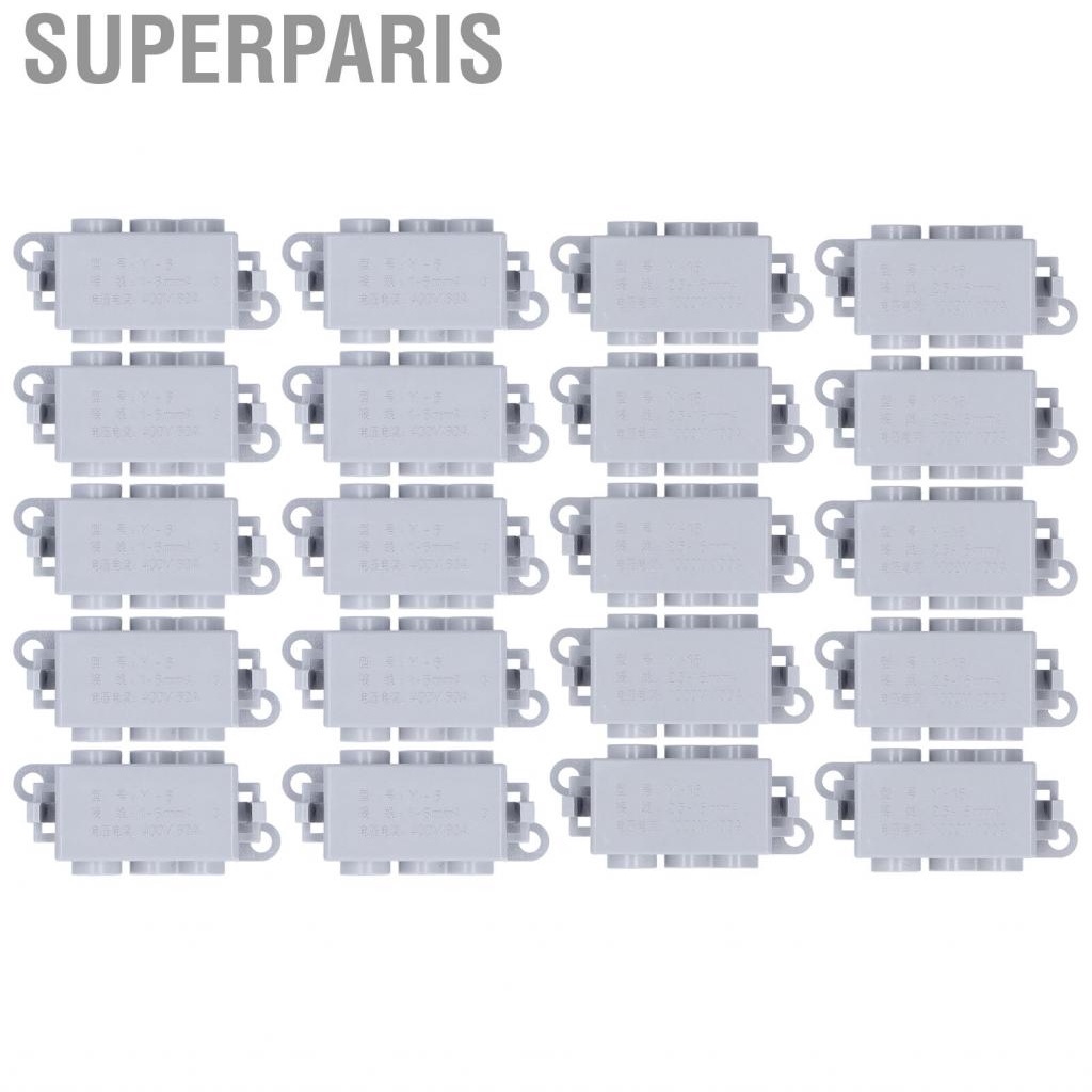 Superparis 10Pcs Clamp Wire Terminal Wiring Y-Type Terminals Flame ...