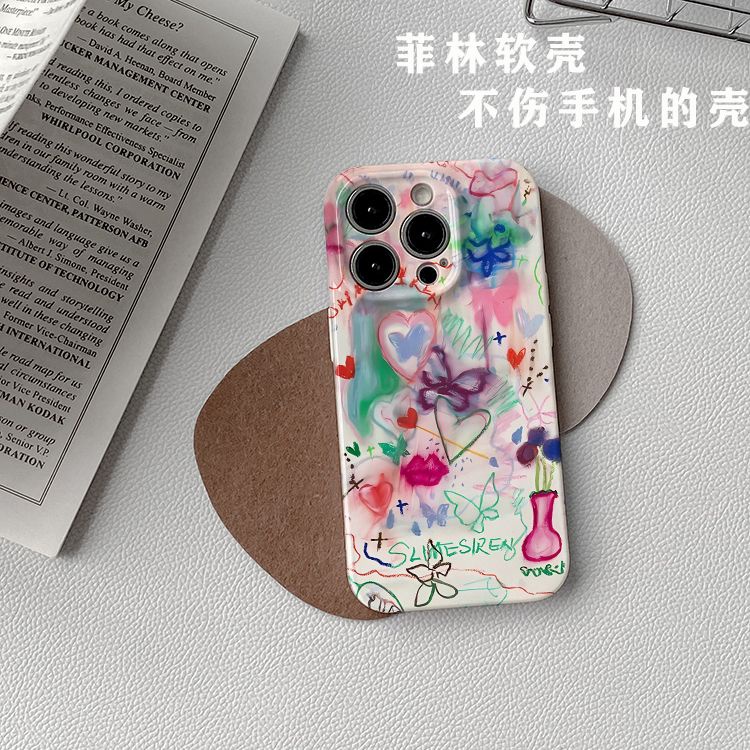 เคสโทรศัพท์มือถือแบบแข็ง ลายกราฟฟิตี้ผีเสื้อ สําหรับ Oppo Reno 3 4 4z 5