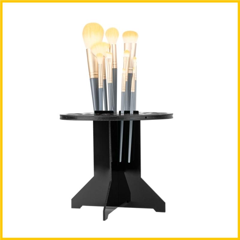 Runun ชั้นวางแปรงแต่งหน้า เครื่องสําอาง ดินสอเขียนคิ้ว แบบอะคริลิค รู ...