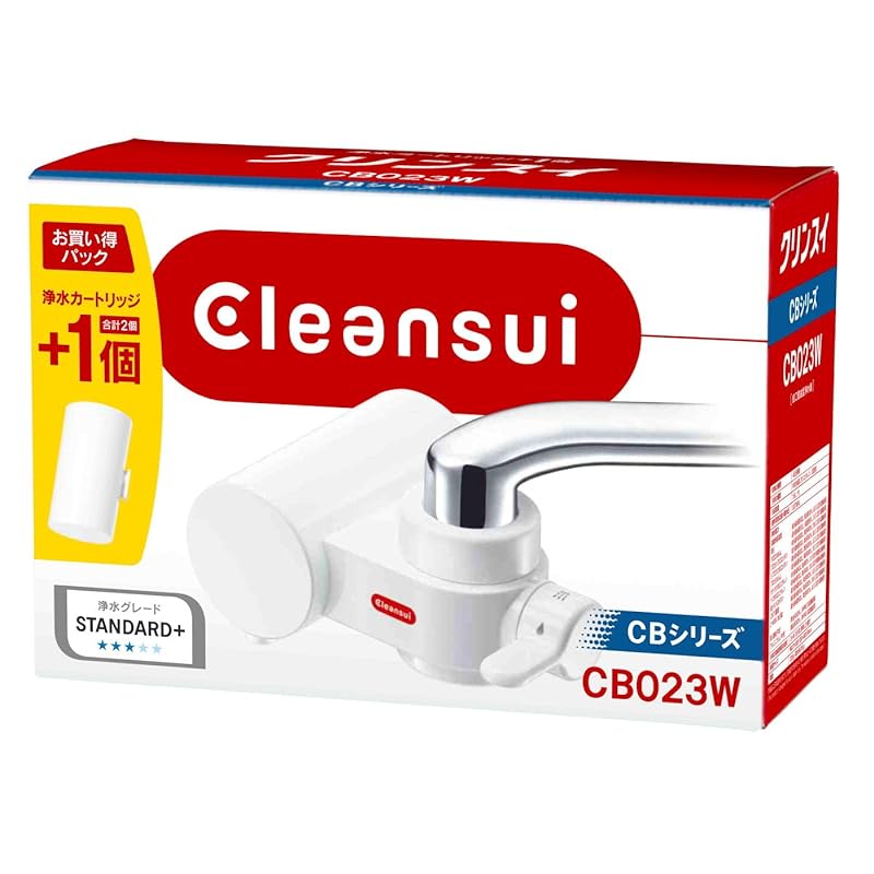 Cleansui Cb Series โมเดล ขนาดกะทัดรัด พร้อมตลับหมึก 2 ตลับ Cb023W-Wt | Shopee Thailand
