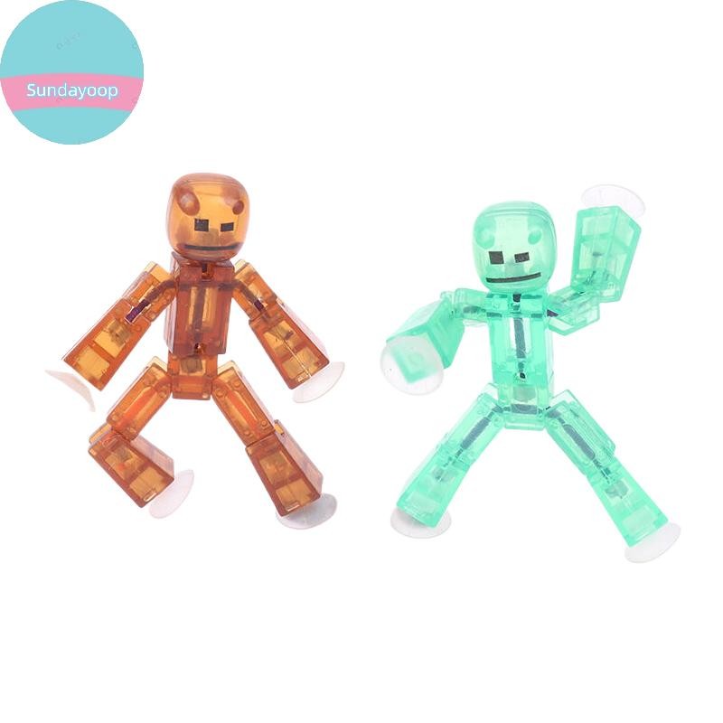 Sund ดูดถ้วย Stickbot ของเล่น Sticky Robbot ของเล่นเด็ก Stick Bot ตลก ...