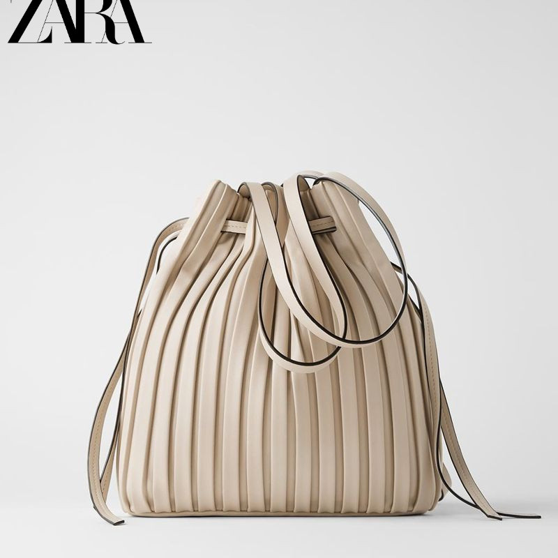 Zara HOME Bucket Bag หญิง 2025 สไตล์ใหม่ความจุขนาดใหญ่ Niche One ...
