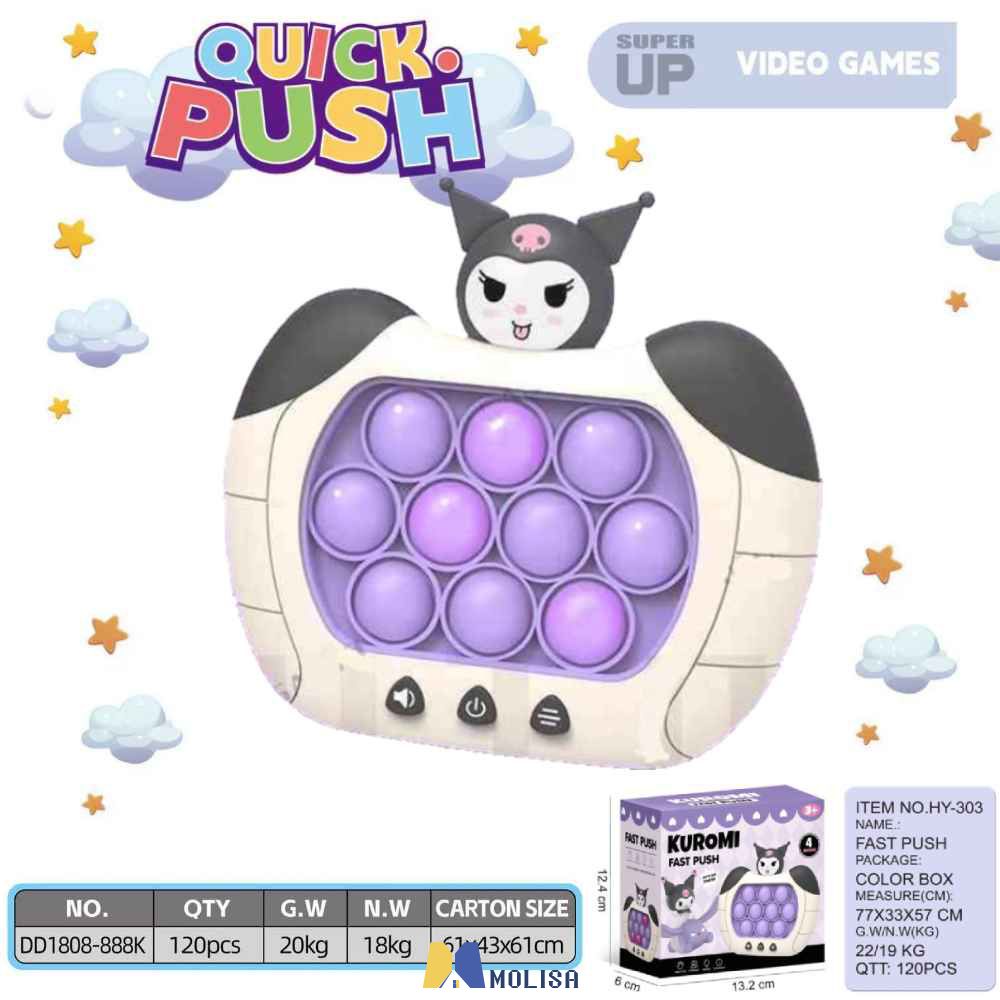 [จุด] เกมแพด Pop It Pro เกม Popping รูปแบบ Light-up Fidget ของเล่น ...