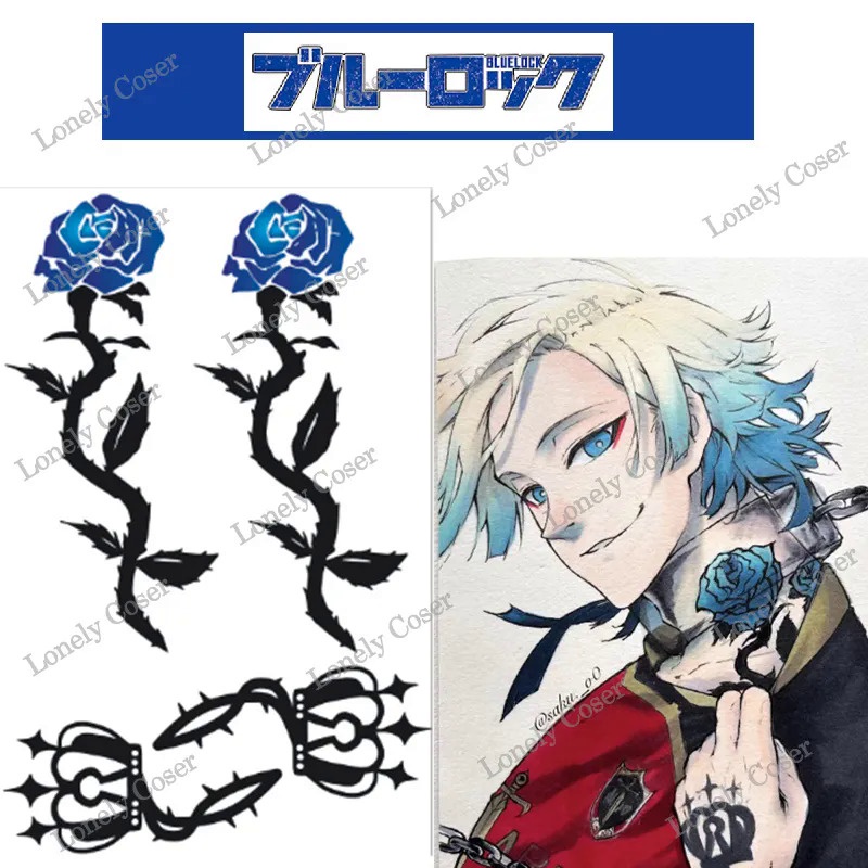 Michael Kaiser Cosplay Costume Anime Blue Lock Wig Team Bastard Munchen ...