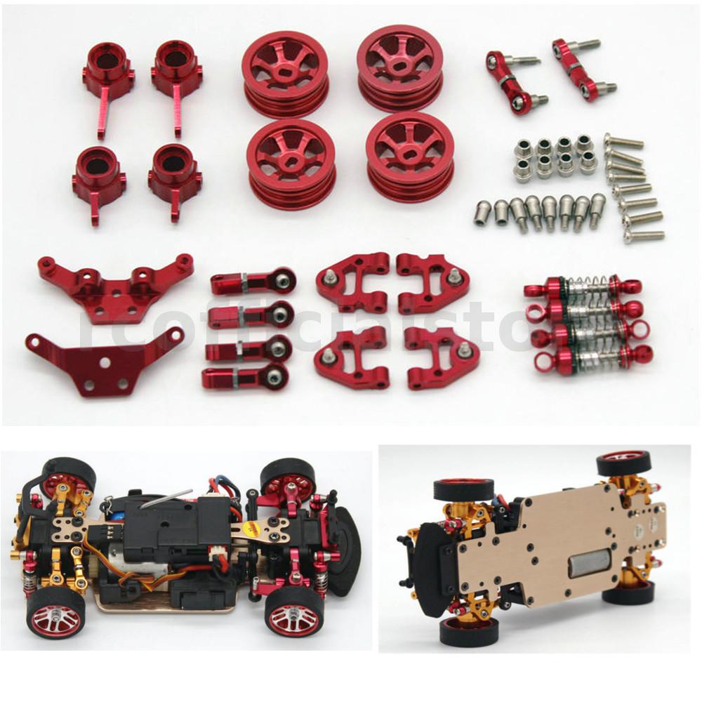 Wltoys 284131 K989 K969 K979 1/28 ชุดอะไหล่อัพเกรดโมเดลยานพาหนะ แบบโลหะ ...