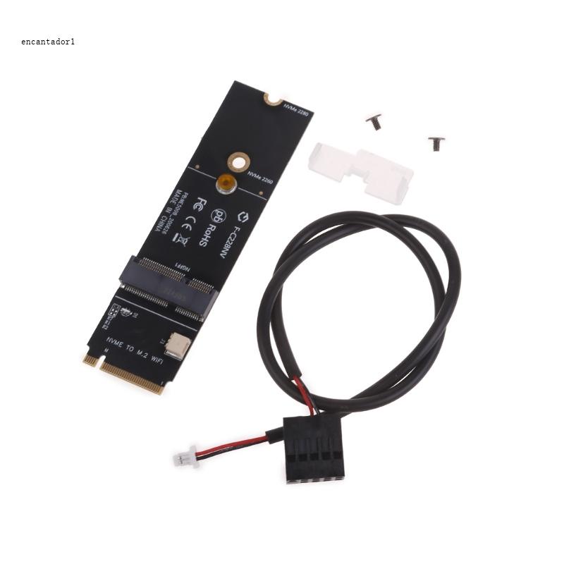 การ์ดไร้สาย M 2 M Key เป็น A + E Key NGFF slot WIFI M2 NGFF PCIe to ...