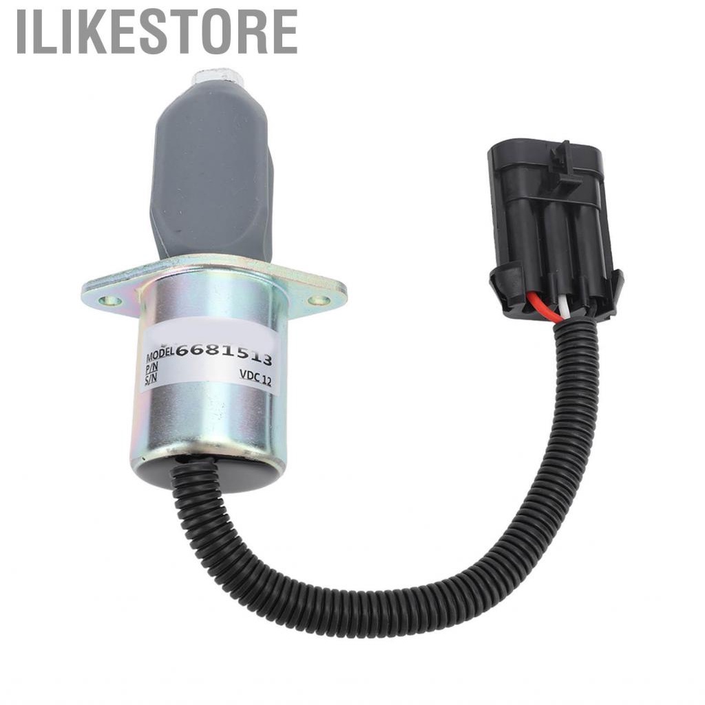 Ilikestore DC 12V Fuel Shut Off Solenoid 6667992 Durable Switch Perfect ...