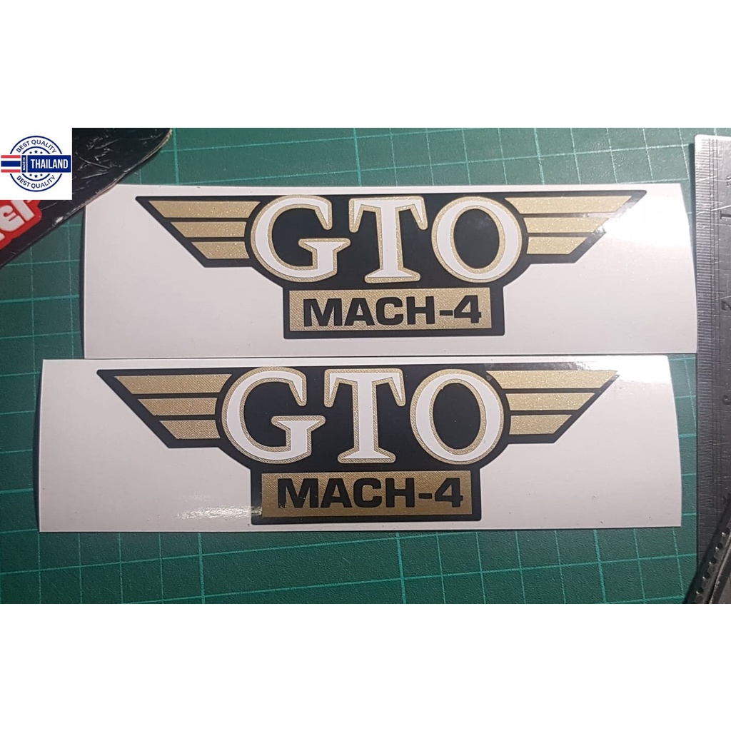 งานสติ๊กเกอร์ sticker ฝาข้าง gto 1 คู่ ทดแทนของเดิม | Shopee Thailand