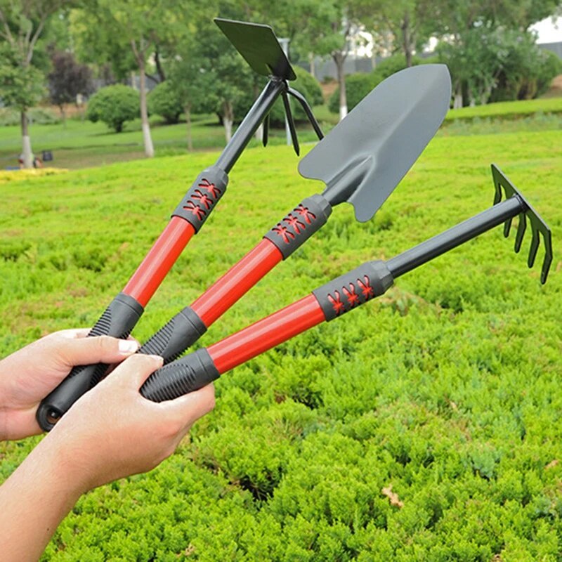 Gardening Spade Five-tooth Small Shovel Bonsai Soil Digging Rake ...