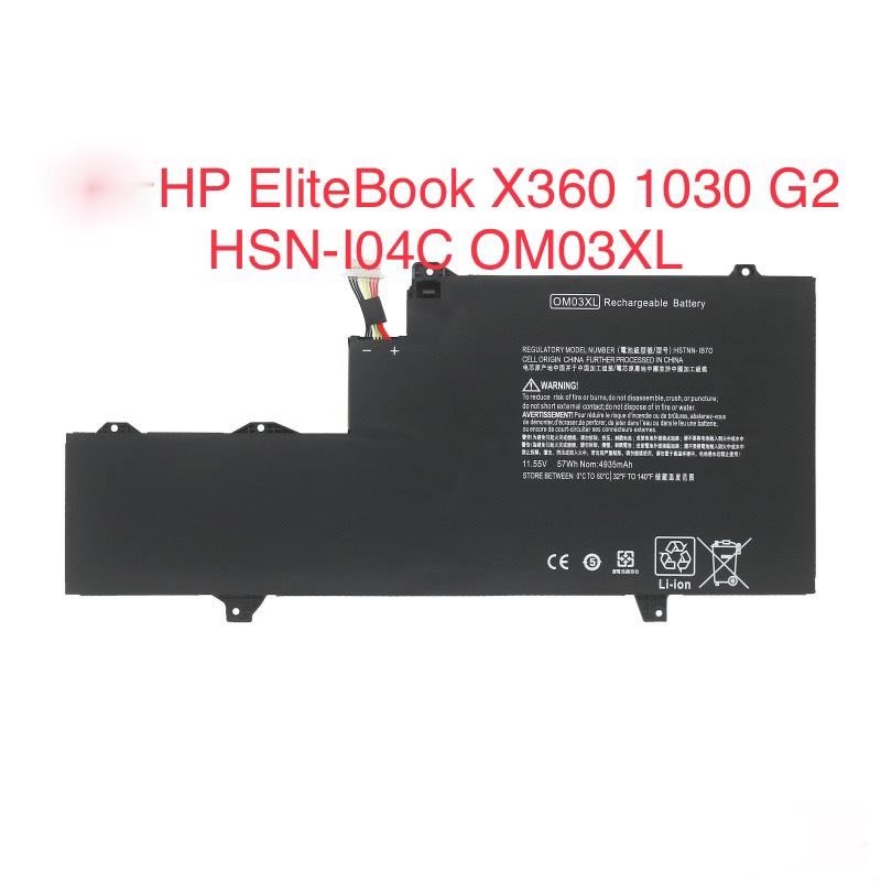 New HP OM03XL EliteBook X360 1030 G2 แบตเตอรีโน้ตบุ๊ค | Shopee Thailand
