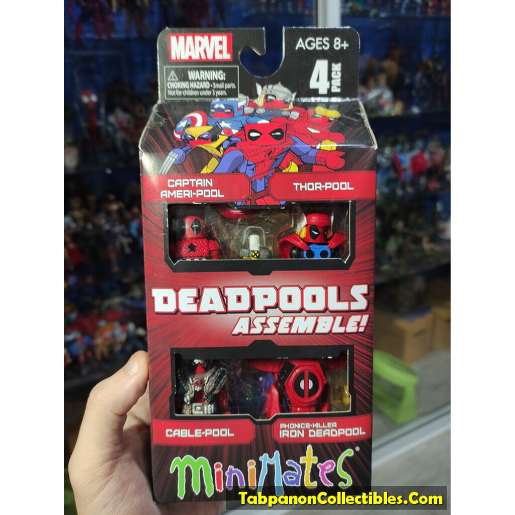 Minimates Marvel Deadpools Assemble! Boxset | Shopee Thailand
