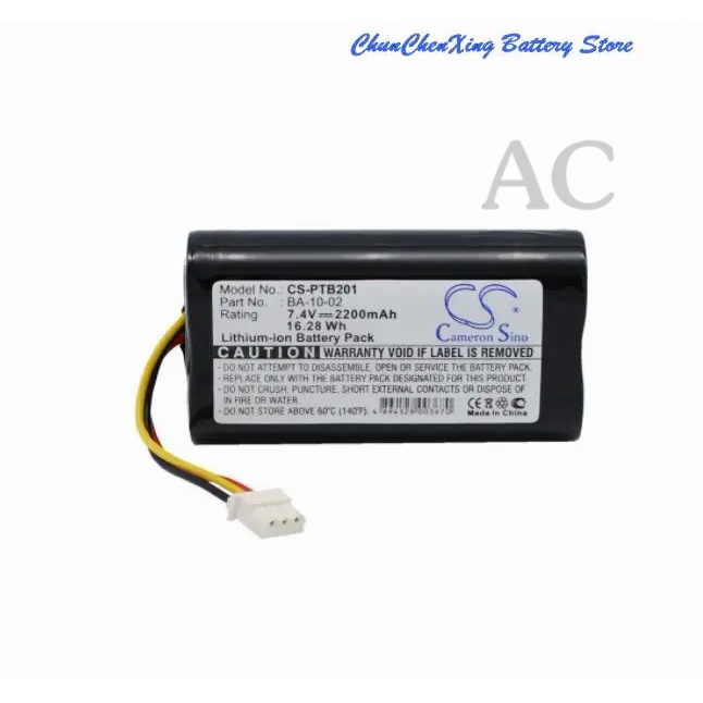 AC Cameron Sino 2200mAh Battery BA-10-02 for Citizen CMP-10 Mobile ...