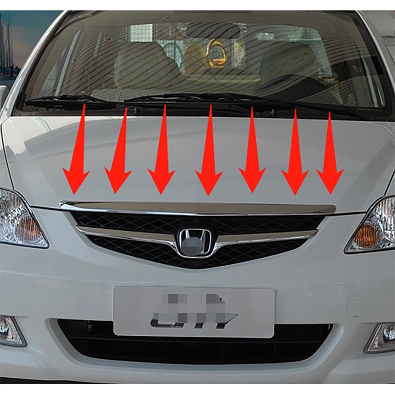 Lt กระจังกันชนหน้ารถยนต์ โครเมี่ยม สําหรับ HONDA CITY 2006 2007 2008 GD6 GD8 | Shopee Thailand