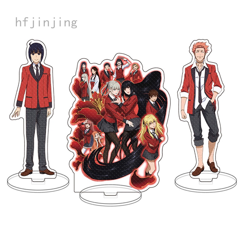 Hfj โมเดลฟิกเกอร์อะคริลิค ลายอนิเมะ Kakegurui Jabami Yumeko Yomoduki ...
