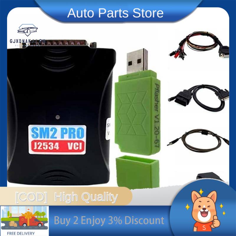 Sm2 Pro J2534 Vci Ecu โปรแกรมเมอร์อ่านสแกนเมติก 2 Pro Flash 67 in 1 Pcm ปลั๊ก US สําหรับรถยนต์ ...