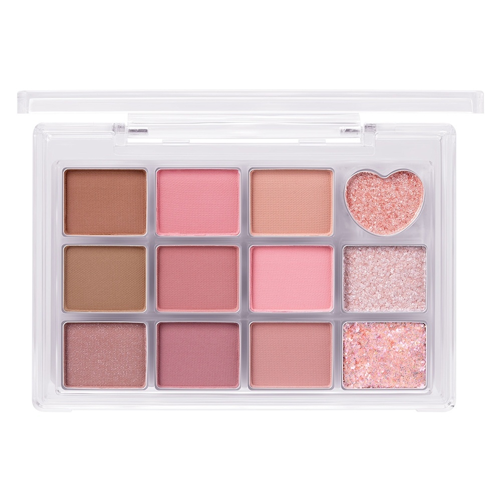 OD2019 odbo real heart color eye palette โอดีบีโอ เรียล ฮาร์ท คัลเลอร์ อาย พาเลท | Shopee Thailand