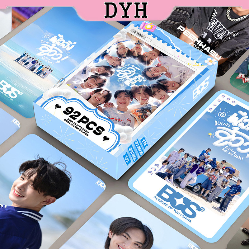 92 ชิ้น bus Photocards เพราะเธอเปล่งประกาย 2025 การ์ด Lomo ทีมผู้ชาย ...