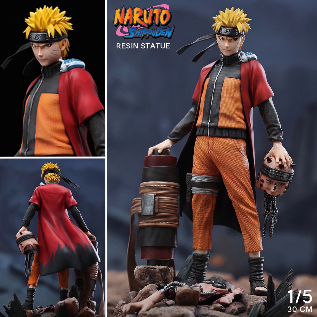 Figure ฟิกเกอร์ Chikara Studio Naruto Shippuden นารูโตะ Naruto Uzumaki อุซึมากิ นารูโต 1/5 สูง ...