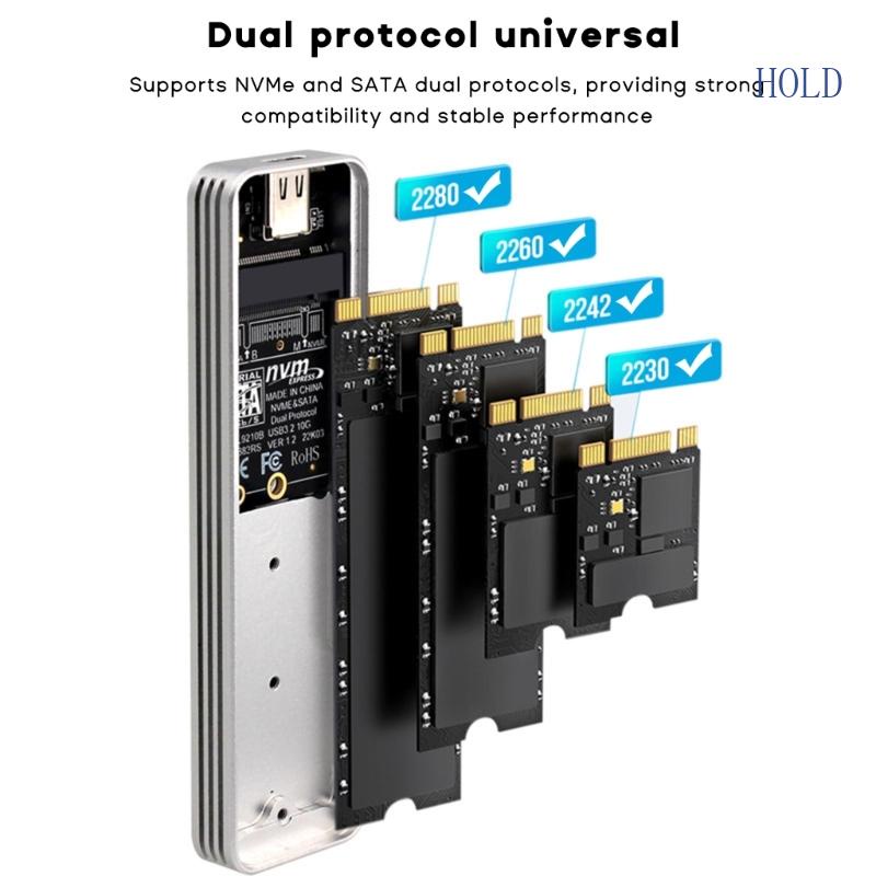 Ace กล่องฮาร์ดไดรฟ์ M2 SSD 10Gb NVME 9210B รองรับฮาร์ดดิสก์ M2 PCIE ...