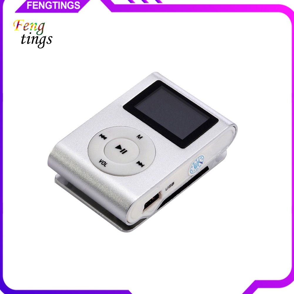 [Ft] เครื่องเล่นเพลง MP3 Micro SD การ์ด TF หน้าจอ LCD USB ขนาดเล็ก ...