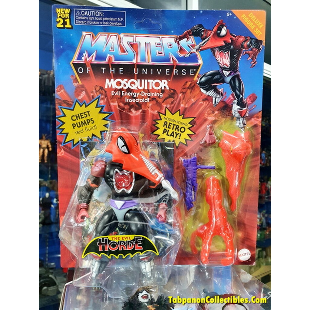 [2021.09] Mattel MOTU Origins Deluxe Mosquitor 6-Inch Action Figure ...