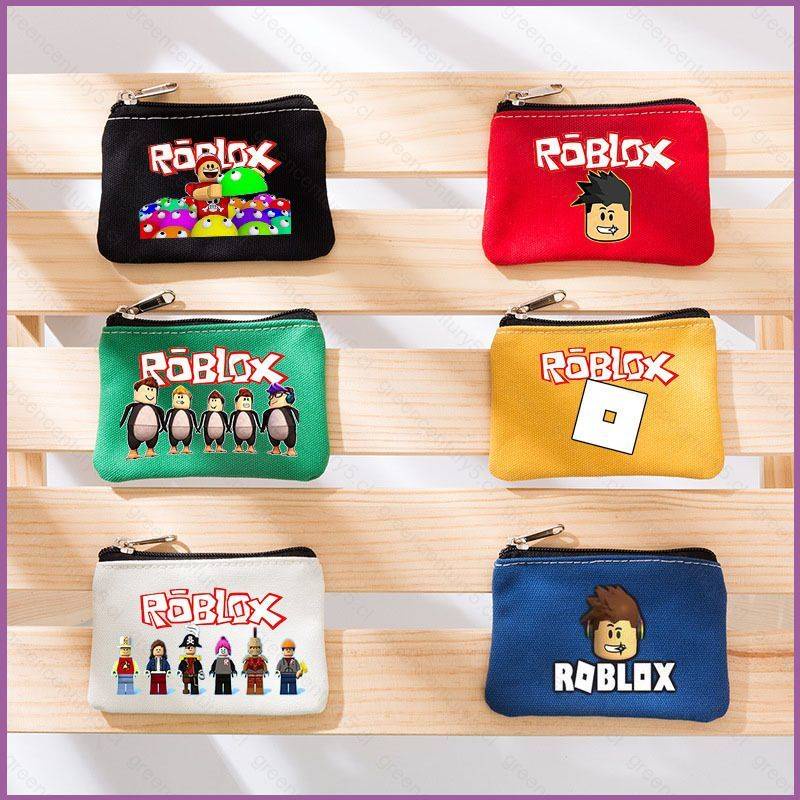 Cwc Roblox กระเป๋าสตางค์ กระเป๋าใส่เหรียญ ผ้าแคนวาส ลายการ์ตูนอนิเมะ ...