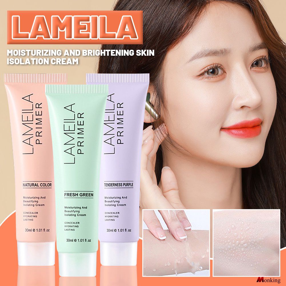Lameila Foundation บีบีครีม มัลติโซลูชั่น มอยส์เจอร์ไรซิ่ง ครีม คอนซีลเลอร์ (monkingstore_th ...