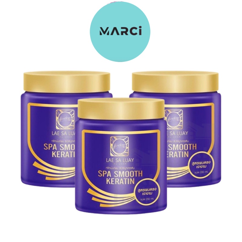 [3 กระปุก] แลสลวย ทรีทเม้นท์ Lae sa Luay สปามูทเคราติน สูตรผมตรง เงางาม ...