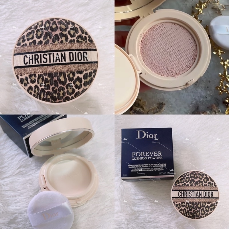 แท้ Dior forever cusion powder mitzah edition #820 rose แป้งฝุ่นเนื้อ ...