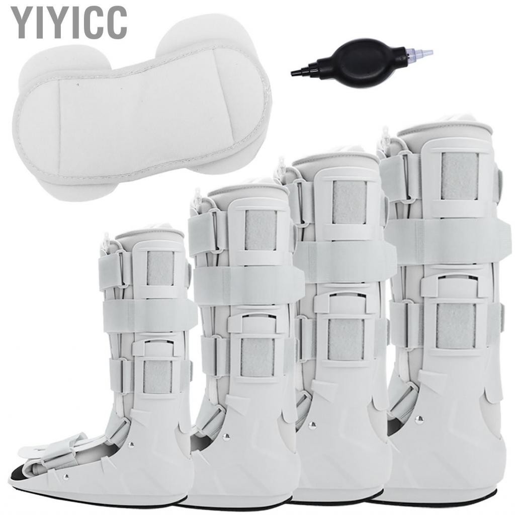 Yiyicc Foam Pneumatic Walking Boot Ankle Strap Foot Orthosis Plantar ...
