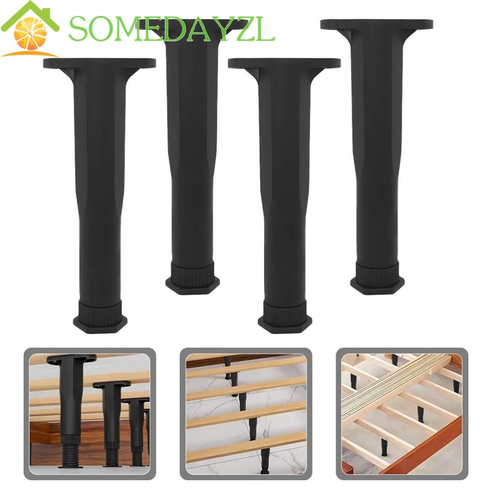 Somedayzl Bed Beam Support Leg, ปรับ Telescopic Bed Beam สนับสนุนฟุต ...