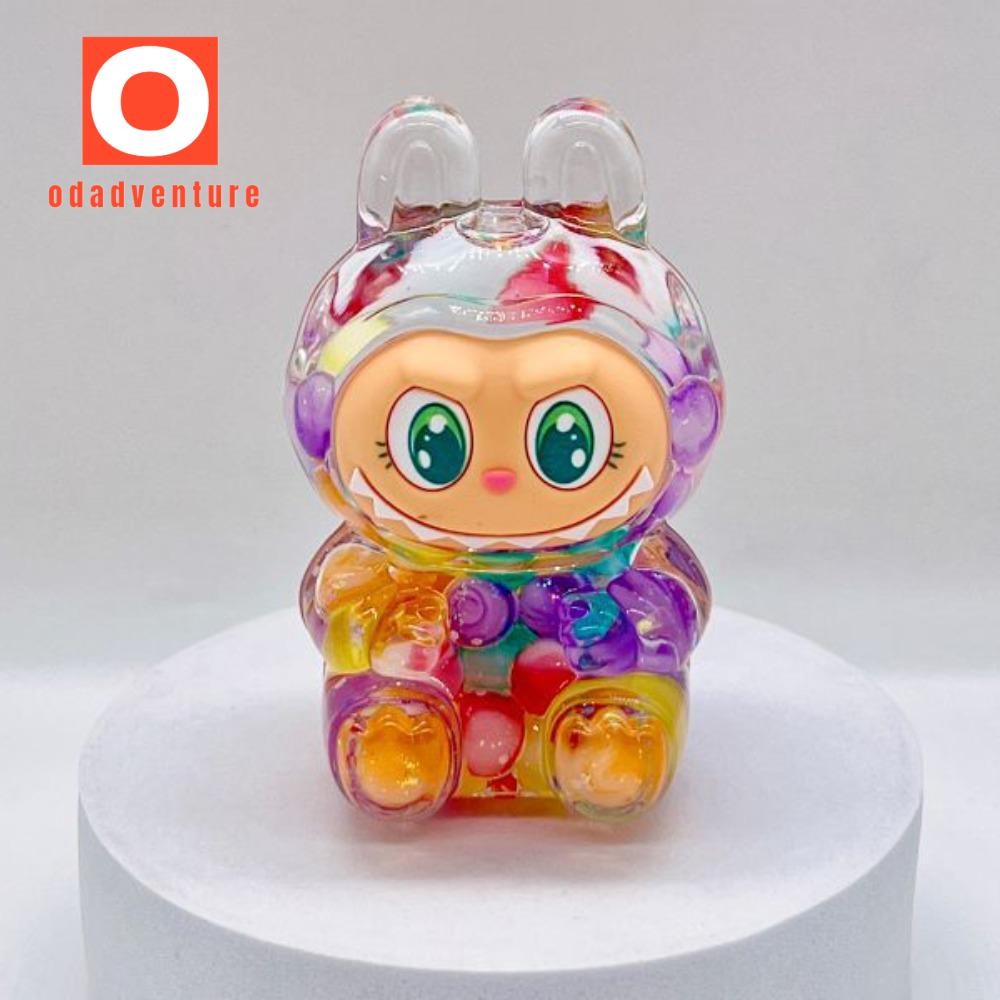 Odadventure Candy Color Labubu ตุ๊กตา, Night Glow มินิการ์ตูนอะคริลิค ...