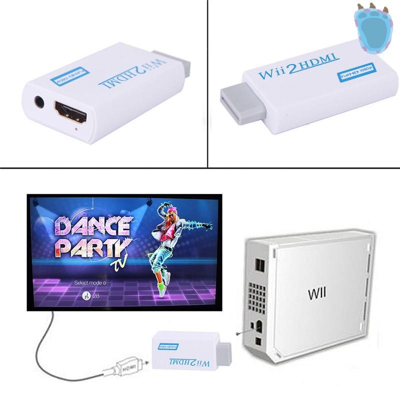 [PA] Hd Wii เป็น HDMI 1080P/720P ตัวเชื่อมต่ออะแดปเตอร์แปลง Upscaling ...