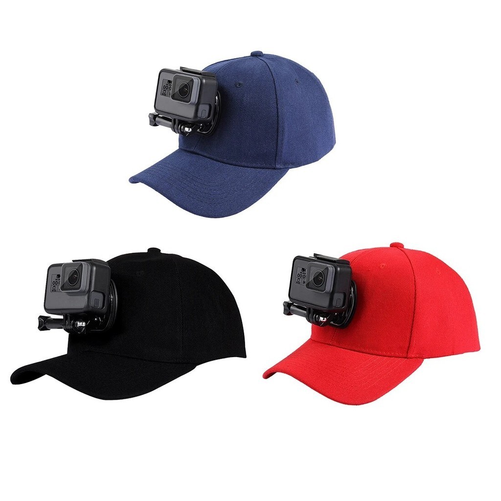 Adjustable Canvas Sun Hat Cap for Gopro Hero 12 11 10 9 8 SJCAM SJ7000 ...
