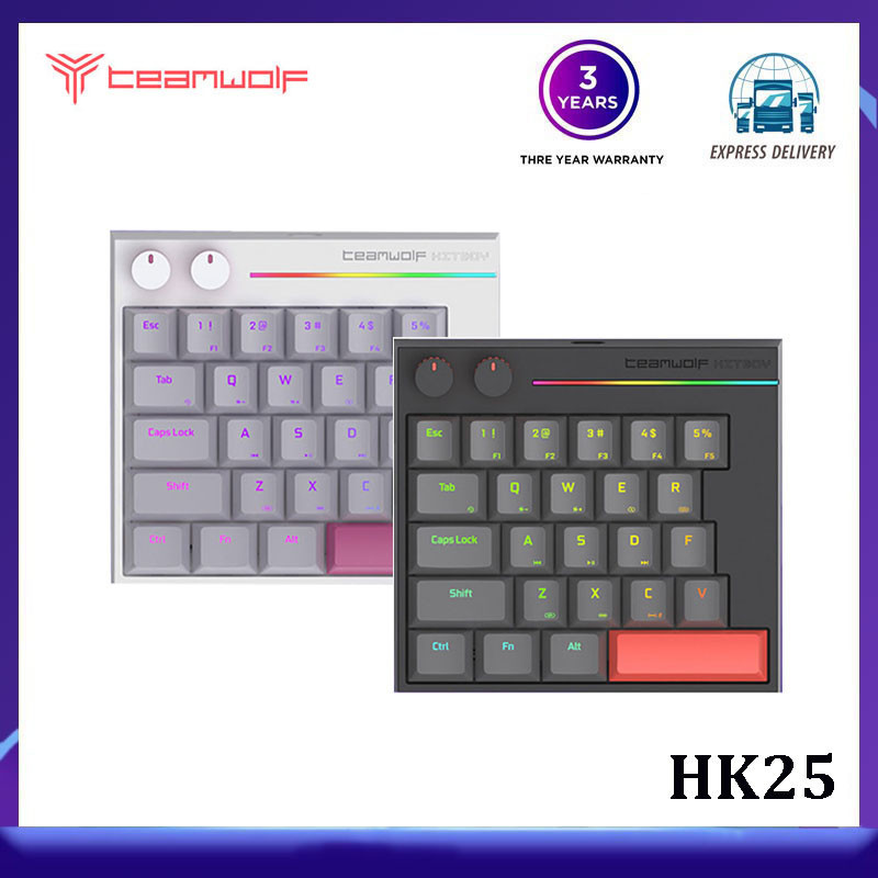 Hitboy HK25 คีย์บอร์ดเล่นเกม แกนแม่เหล็ก | Shopee Thailand