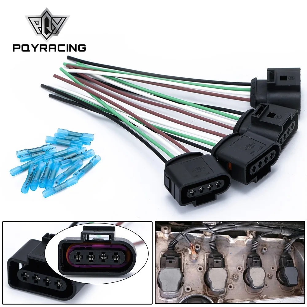 Ignition Coil Connector Harness Plugs Wiring W/Terminals Repair For ...